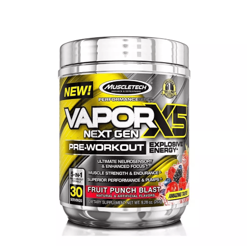 Vapor X5 Next Gen Fruit Punch 30 Servicios - MuscleTech - Fittpro Colombia Vapor X5 Next Gen Fruit Punch 30 Servicios - MuscleTech - Fittpro Colombia